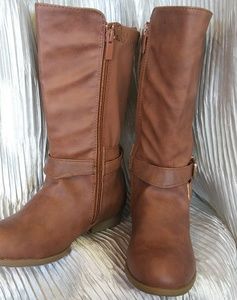 Shoes | New Girls Brown Knee High Winter Boots | Poshmark